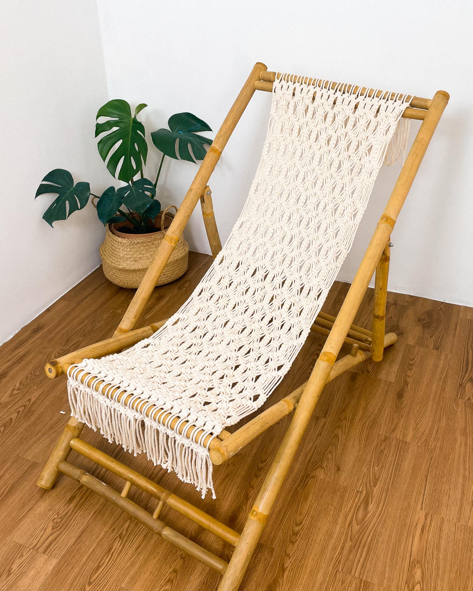 Deck chair cover macrame tutorial - Macrame Makers Club